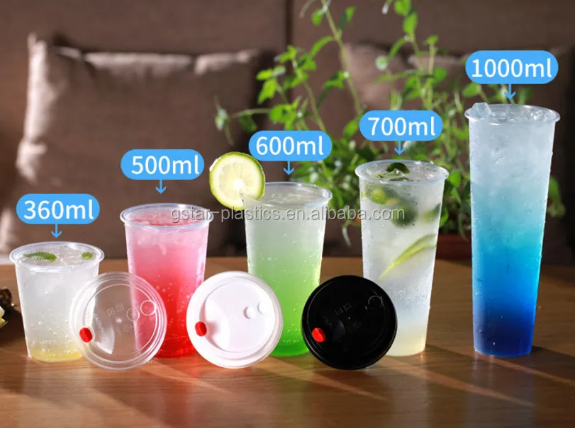 Rolled Rim Pp Injection Cup 16oz 24oz 32oz Curled Rim Thick Wall Hard ...