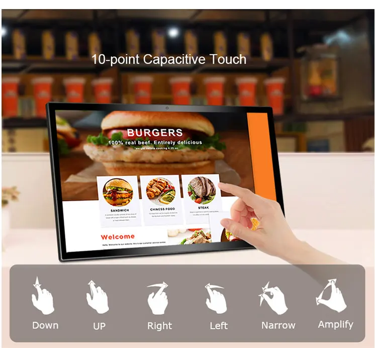 24 Inch Quad Core Tablet PC Android 6.0 OS - Full HD