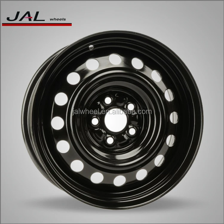Car Wheel With Good Quality 15 Inch 4x114.3 Black Steel Wheel Rims ...
