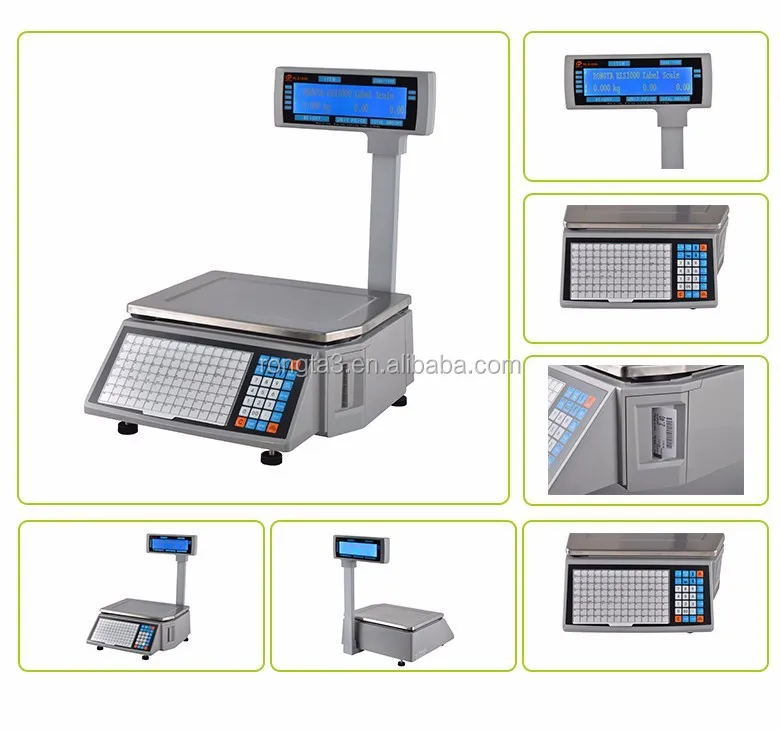 Rongta RLS1000 Digital Printing Thermal Label Barcode Weighting Shop ...