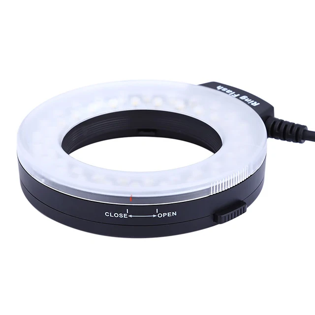 Lcd Macro 48 Led Ring Flash & Light For D5100 D5000 Camera + 18-55mm ...