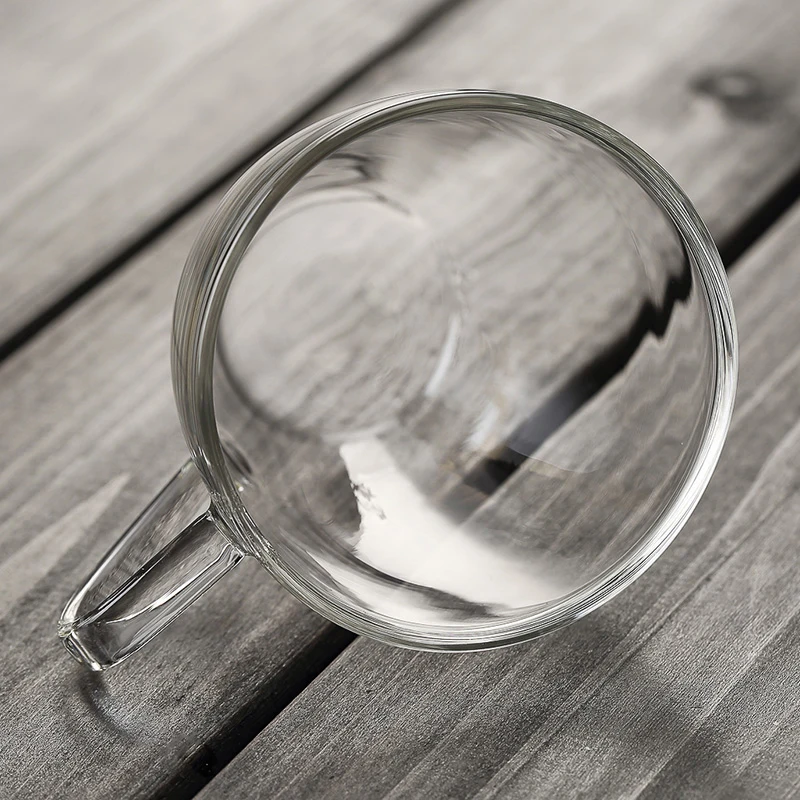 150ml High Borosilicate Glass Tea Cup With Handle For Easy To Take ...