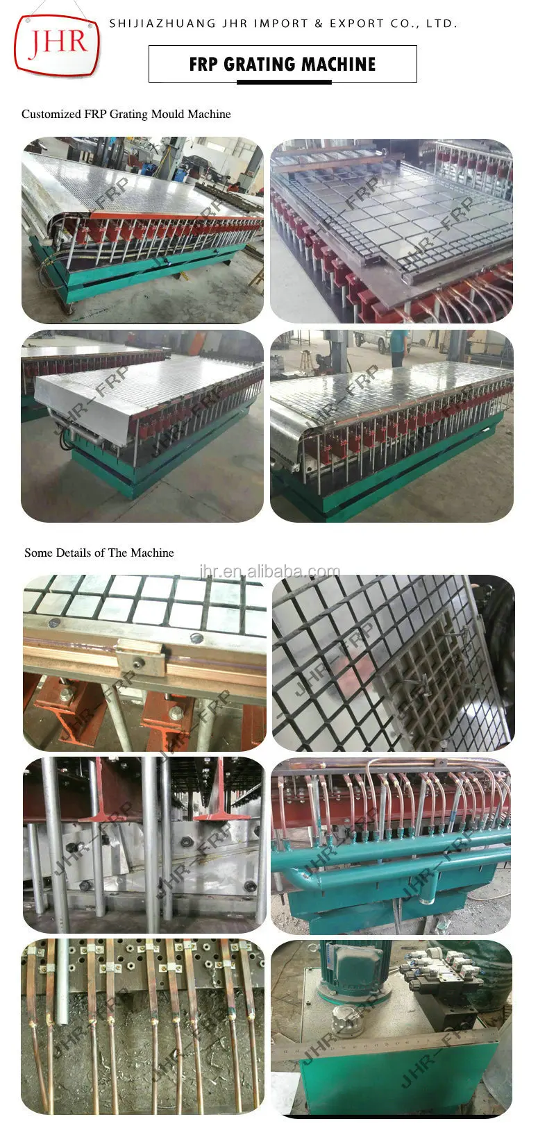 Frp Grating Mold Making Equipment Frp Grating Machine For Producing Frp ...