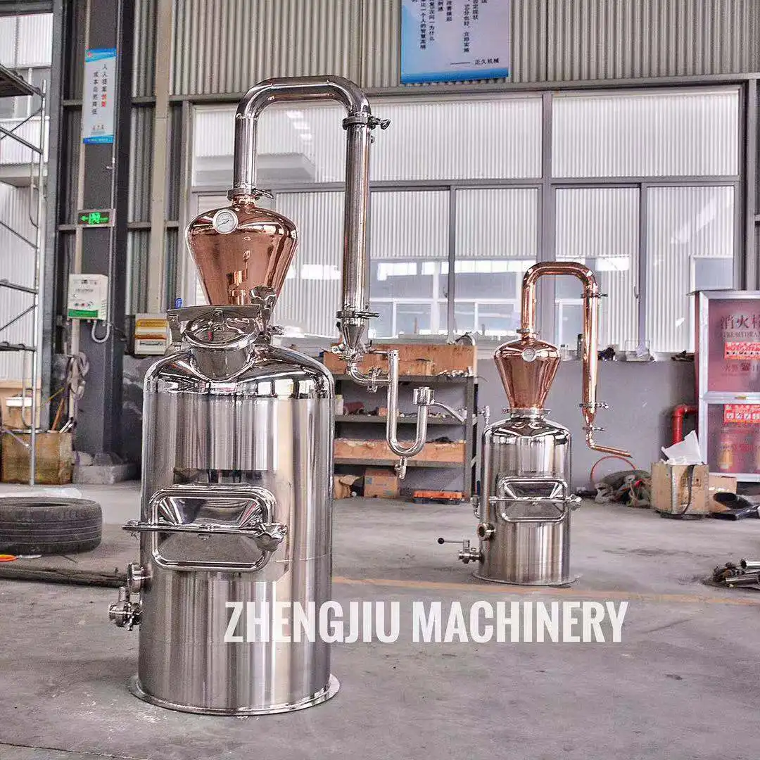 Distillation Process And New Condition Herb Essential Oil Distiller ...