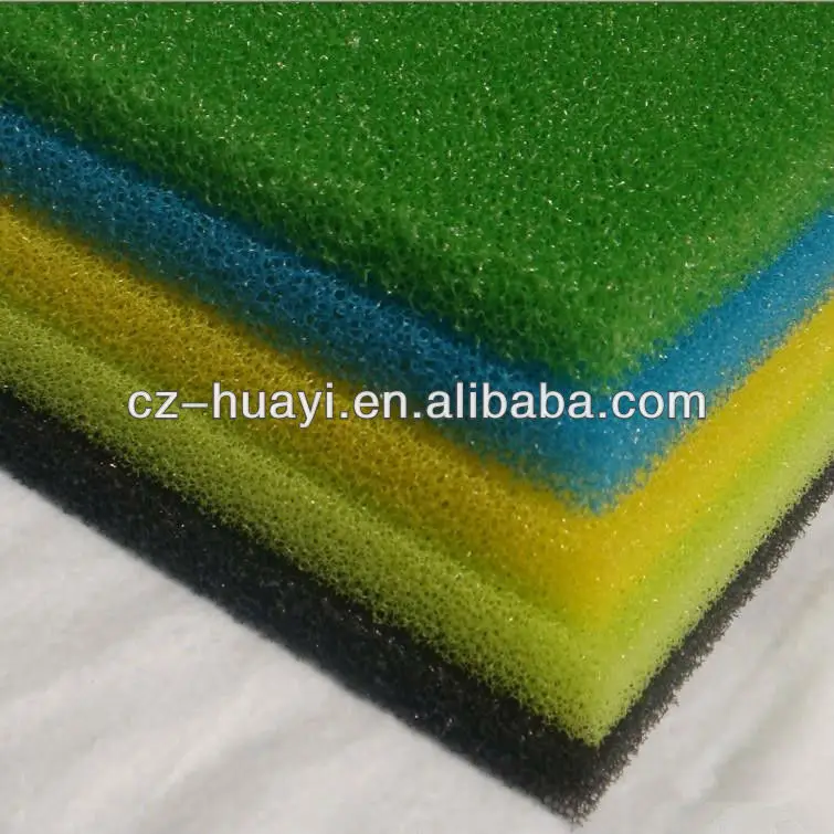 Best Open Cell Foam Sheet Reticulated Foam Filter Polyether Air Filter ...