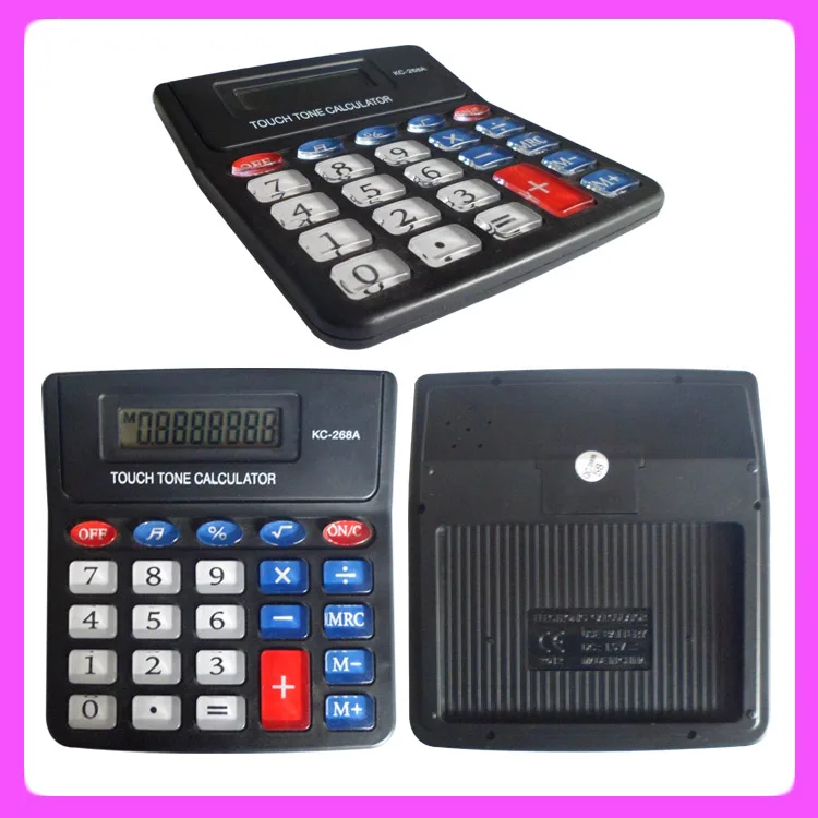 Buttons Sound Desktop 8 Digit Electronic Calculator - Buy 8 Digit ...