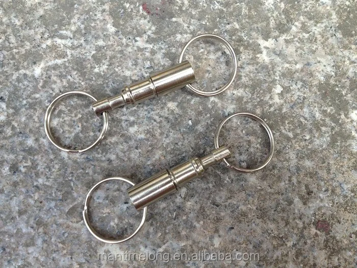 Quick Release Key Ring Can Separate Shackle Bicyclic Keychain Outdoor ...