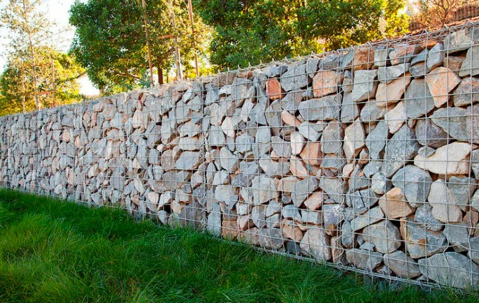 Retaining Wall Wire Cage Rock Wall with Free Sample Gambions