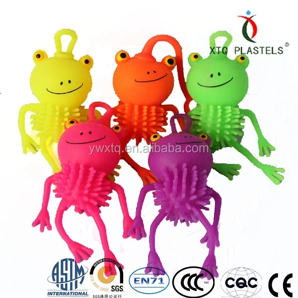 Squish Toys,Frog Shape Puffer Ball,Colorful Flashing Light Toys - Buy ...