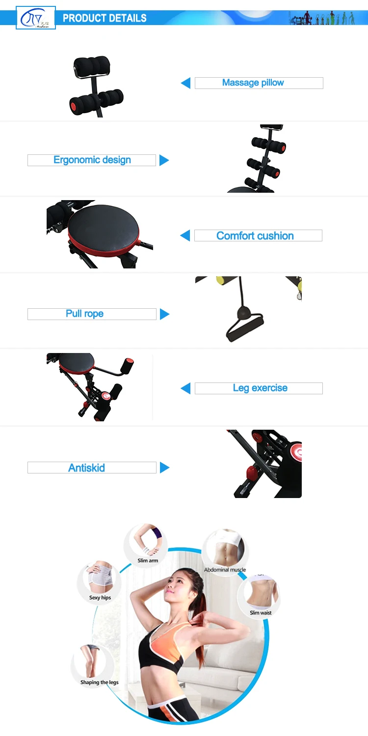 Wholesale Gym 6 In 1 Twister Ab Core Exercise Machine Body Plus - Buy ...