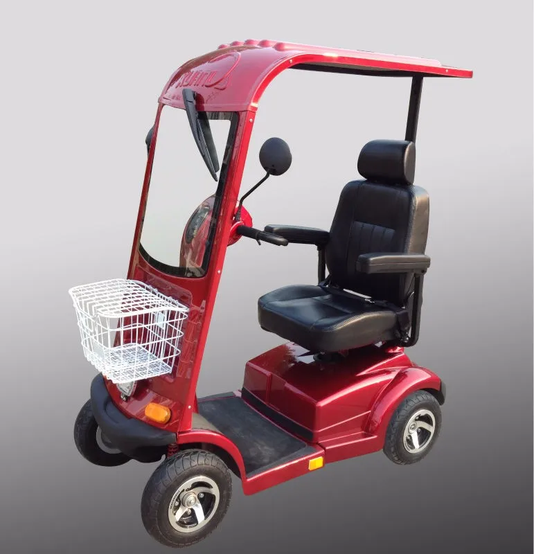 700w Full Suspension Adjustable Mobility Scooter With Roof For Old ...