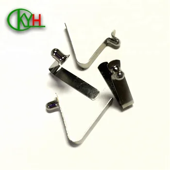 Oem V Shaped Metal 65mn Steel Spring Clip Button Spring Clip - Buy ...