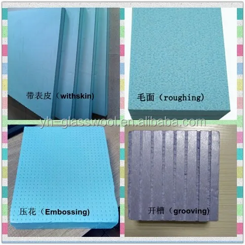 White XPS Extruded Polystyrene Foam Board for Insulation