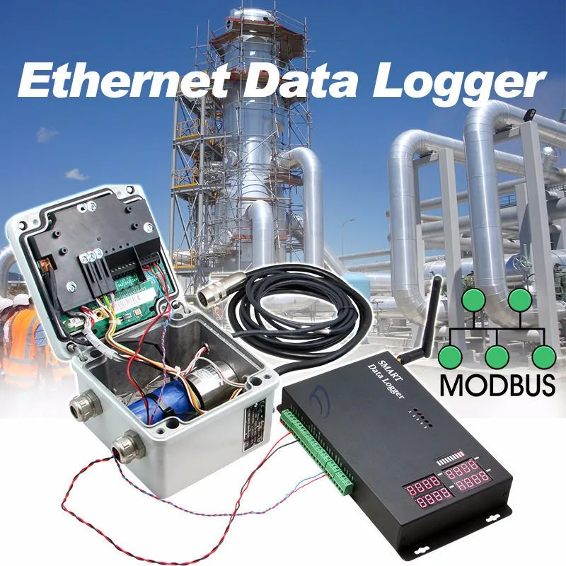 Ethernet Modbus Meter Industrial Temperature Control Data Logger Energy ...