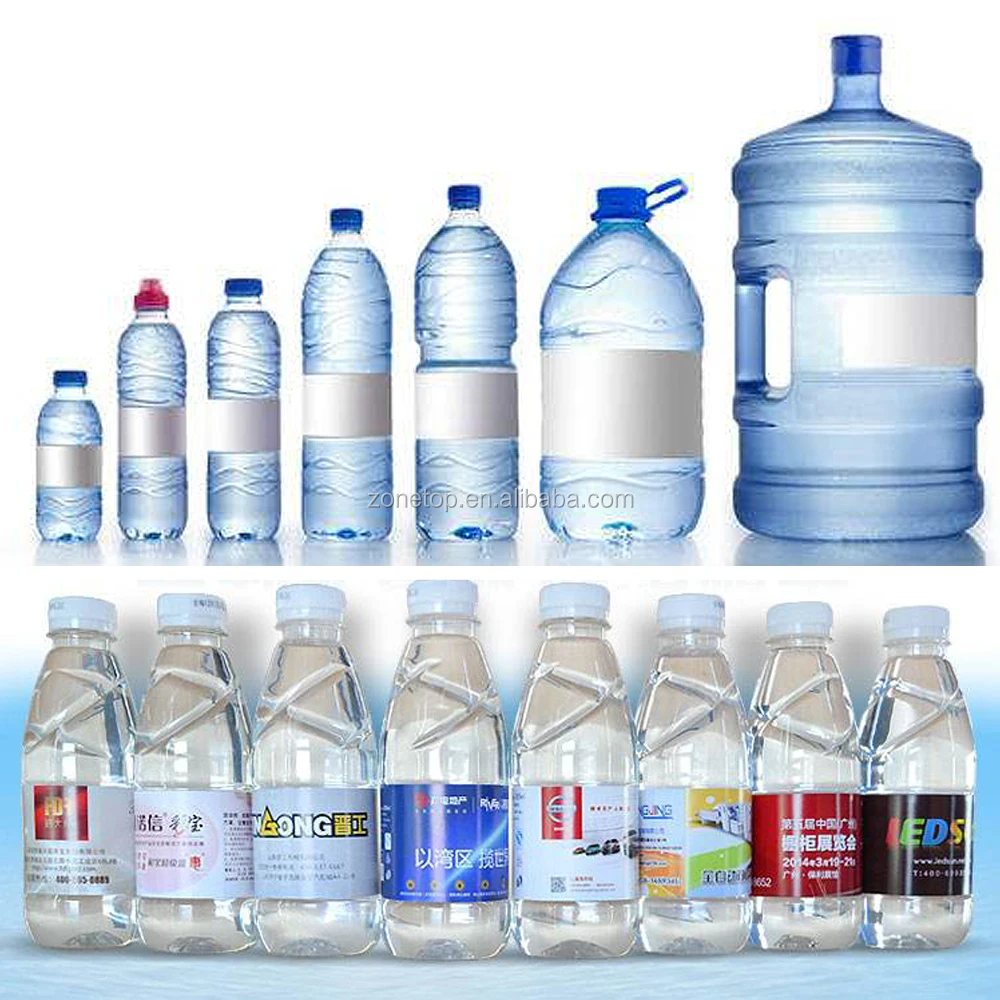 150ml 250ml 300ml 500ml 600ml 750ml 1 Liter Pet Plastic Mineral Water ...