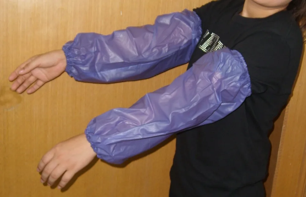 Protective Sleeves Cover Pvc Pe Working Waterproof Coverall Sleeve ...