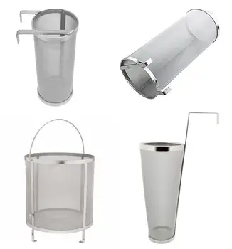Beer Brewing Equipment 30l Mash Filter 400 Micron Stainless Steel Wire ...