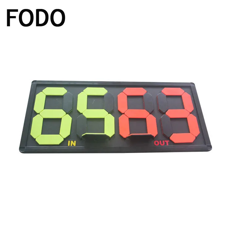 Player Change Board Manual Substitution Scoring Board (FD687)