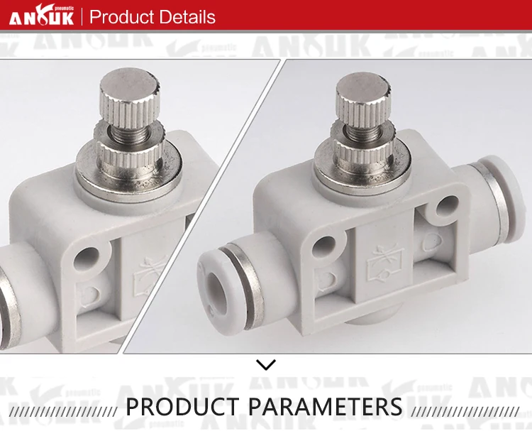 Speed Control Quick Connector Pneumatic Fitting - 1 Year Warranty