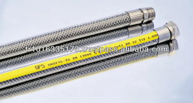 Flexible Metal Hose For Natural Gas En14800 - Buy Braided Hose,Pvc ...