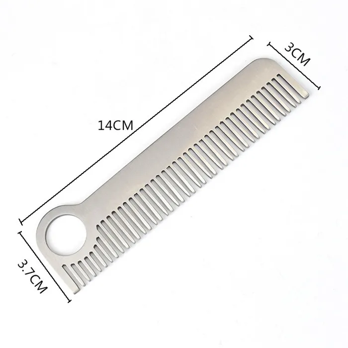 Hot Sell High Strength Stainless Steel Tactical Comb Outdoor Edc Head ...