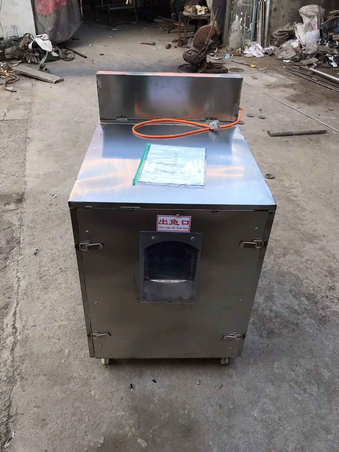 High Quality Automatic Fish Cleaning Machine/fish Killing Scaling ...