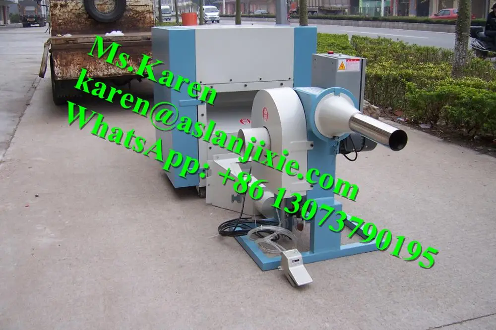 Pillow Stuffing Filler Machine / Pp Cotton Opening Filling Pillow ...