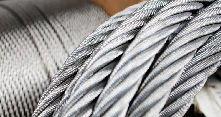 Black Annealed Twisted Wire/lang Lay Galvanized Steel Wire Rope 02 ...