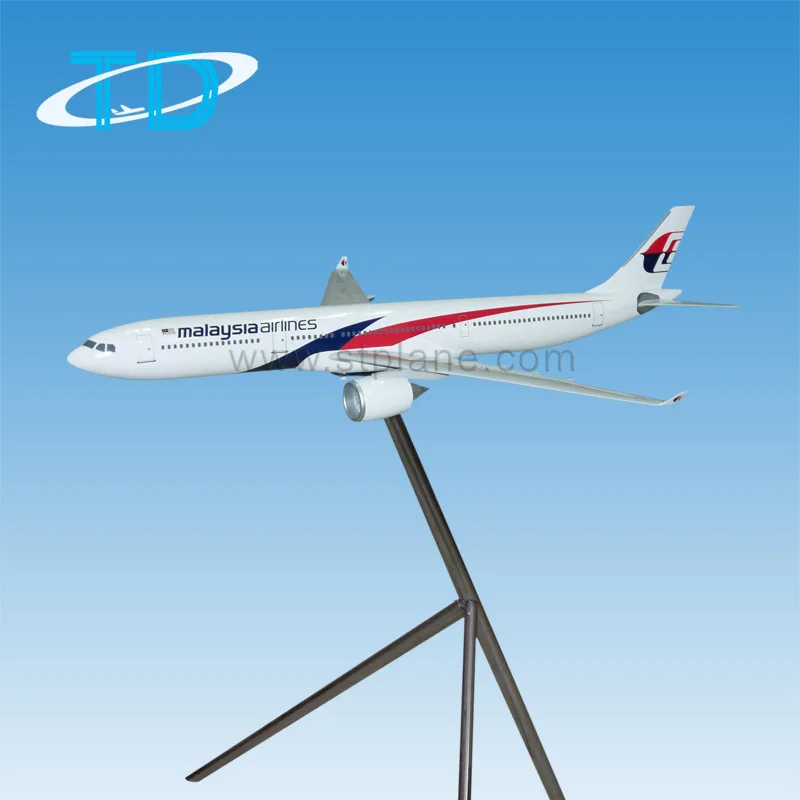 120cm Big Size Scale Airbus A330-300 Malaysia Airplane Model - Buy ...