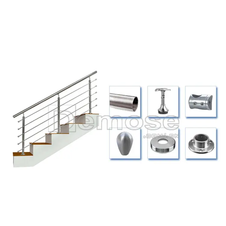 Outdoor Galvanized Steel Pipe Handrail For Outside - Buy Galvanized ...