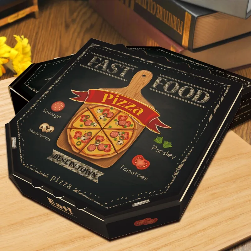 Special Shape Kraft Paper Pizza Box - Buy Paper Pizza Box,Kraft Paper ...