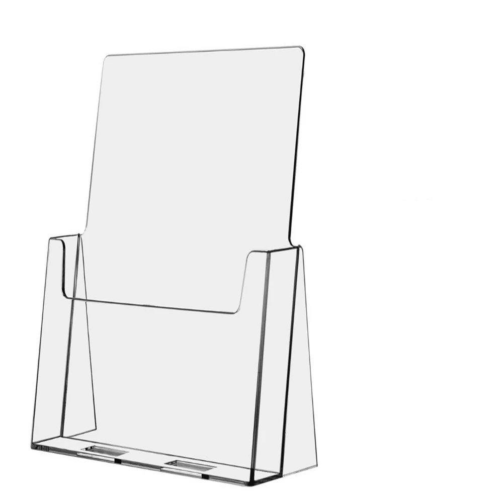 Clear Acrylic Literature Document Brochure Holder - Eco-friendly