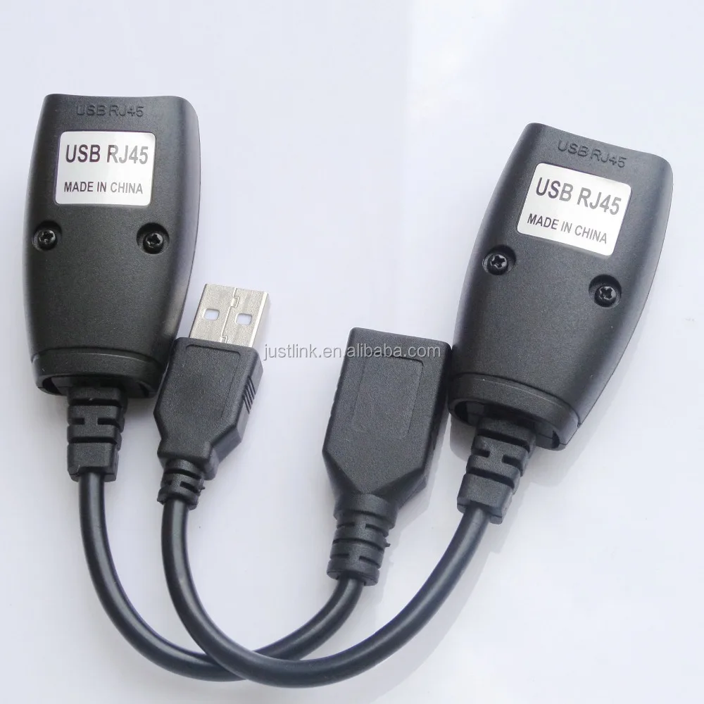USB 2.0 Extension Adapter - 50m Cable for Various Uses