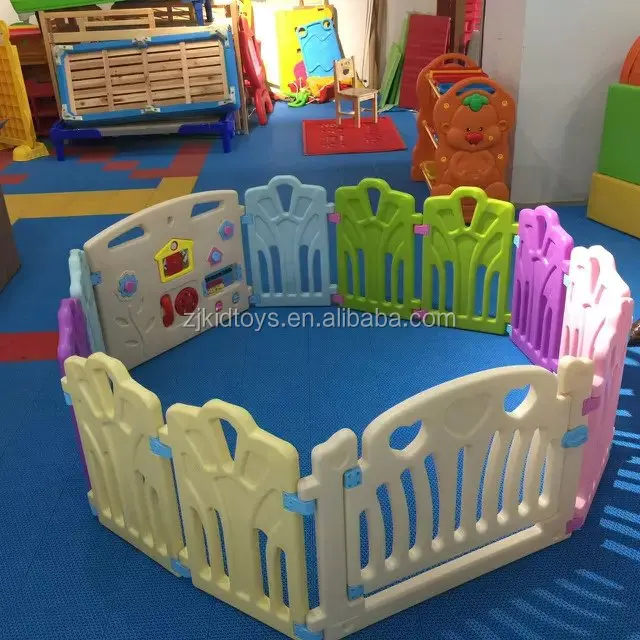 New Design Children Plastic Folding Fence Indoor - Buy Fence For Child ...