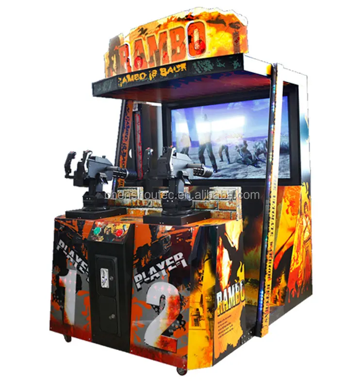 China Supplier Rambo 2 Arcade Laser Shooting Game Machine | 2 Player ...
