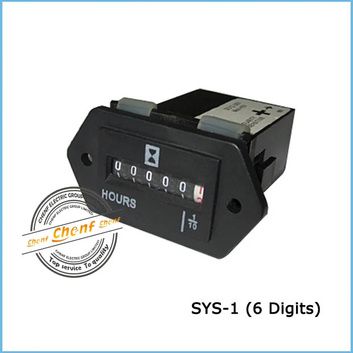 Newest 5 Digits Digital Hour Running Meter / Timer With High Quality ...