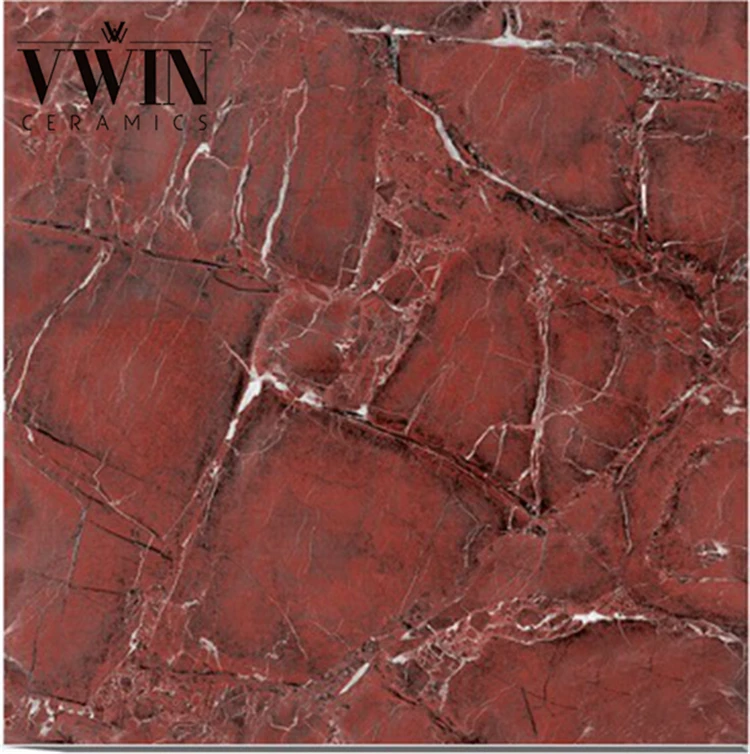 Large Red Marble Floor Tiles 1000x1000mm Porcelain 1000x1000 1m X 1m ...