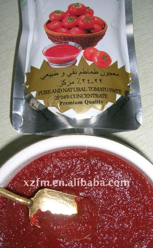 Tomato Paste Factory Tomato Paste Price 70g In Sachet - Buy 70g Tomato ...