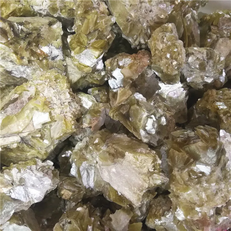 Natural Raw Yellow Mica Stone Rough Mica Flakes Wholesale Price Raw ...