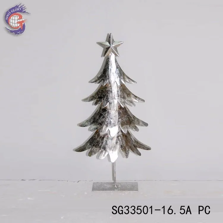 Personalized Metal Christmas Tree With Star For Christmas Home ...
