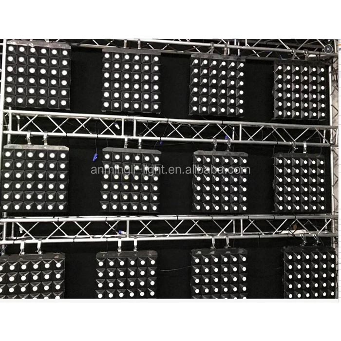 Matriz de luz led de 6x6 píxeles, luz blanca cálida, equipo de luz de ...