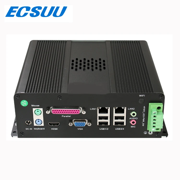 High Performance Soc Industrial Control Computer 2 Lan Intel J1900 ...