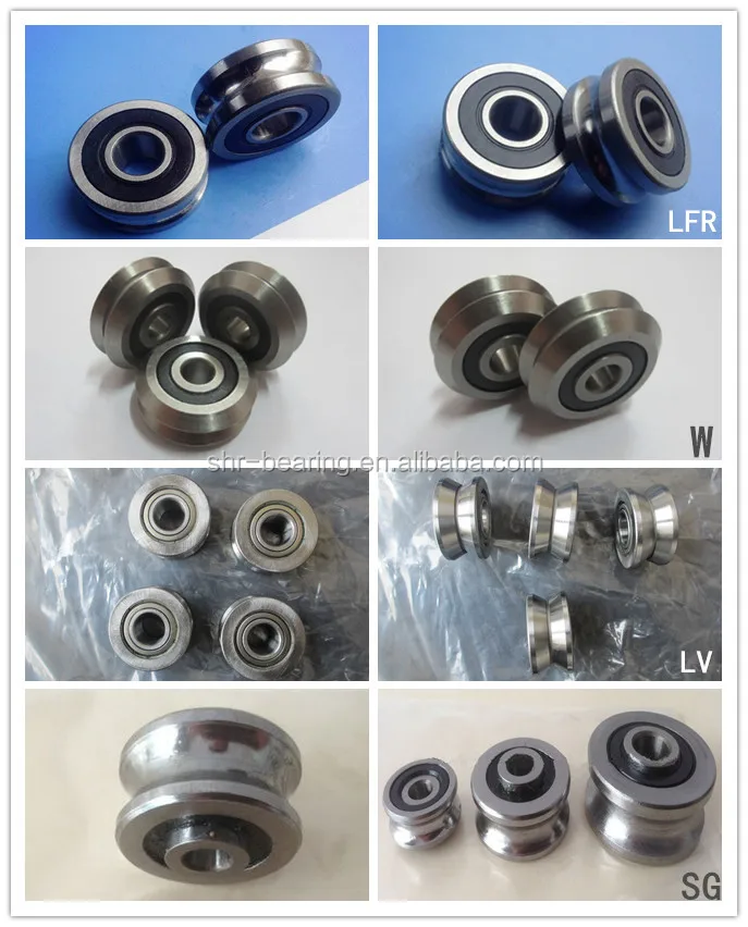 Wire Straightening Machine V Groove Bearings Lv204-58zz Bearing Guide ...