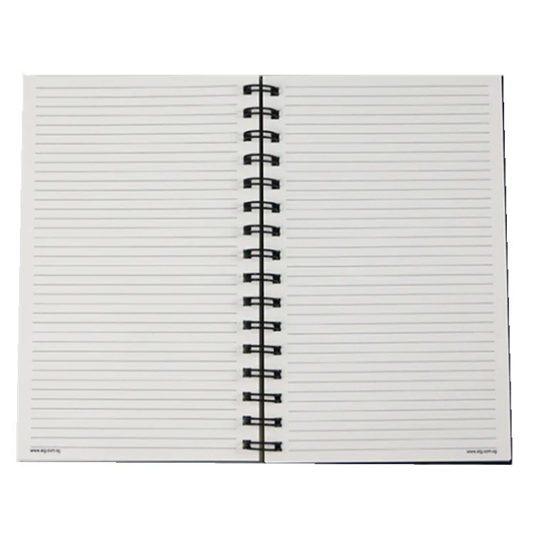 A3 Hardcover Pp Black Paper Spiral Journal Notebook - Buy Pp Notebook ...