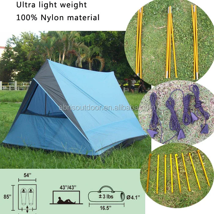 Portable Triangle Ultralight Camping Tent For 2 Persons - Buy ...