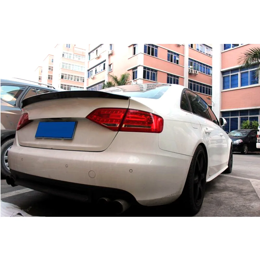 Carbon Fiber Rear Trunk Wing Spoiler For Audi A5 S5 Audi A4 B8 09~12 ...