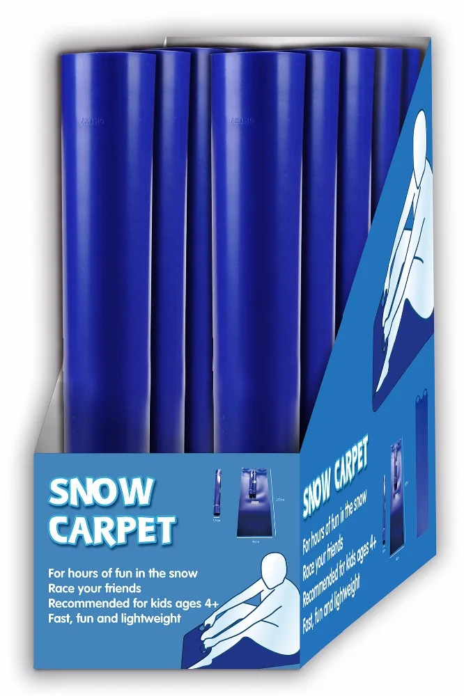 36" Or 54" Length Karpet Sled Flexible Plastic Roll Up Flying Snow ...