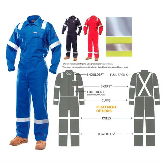 Nylon/cotton Fireproof Protection Overall - Buy Flame Retardant ...