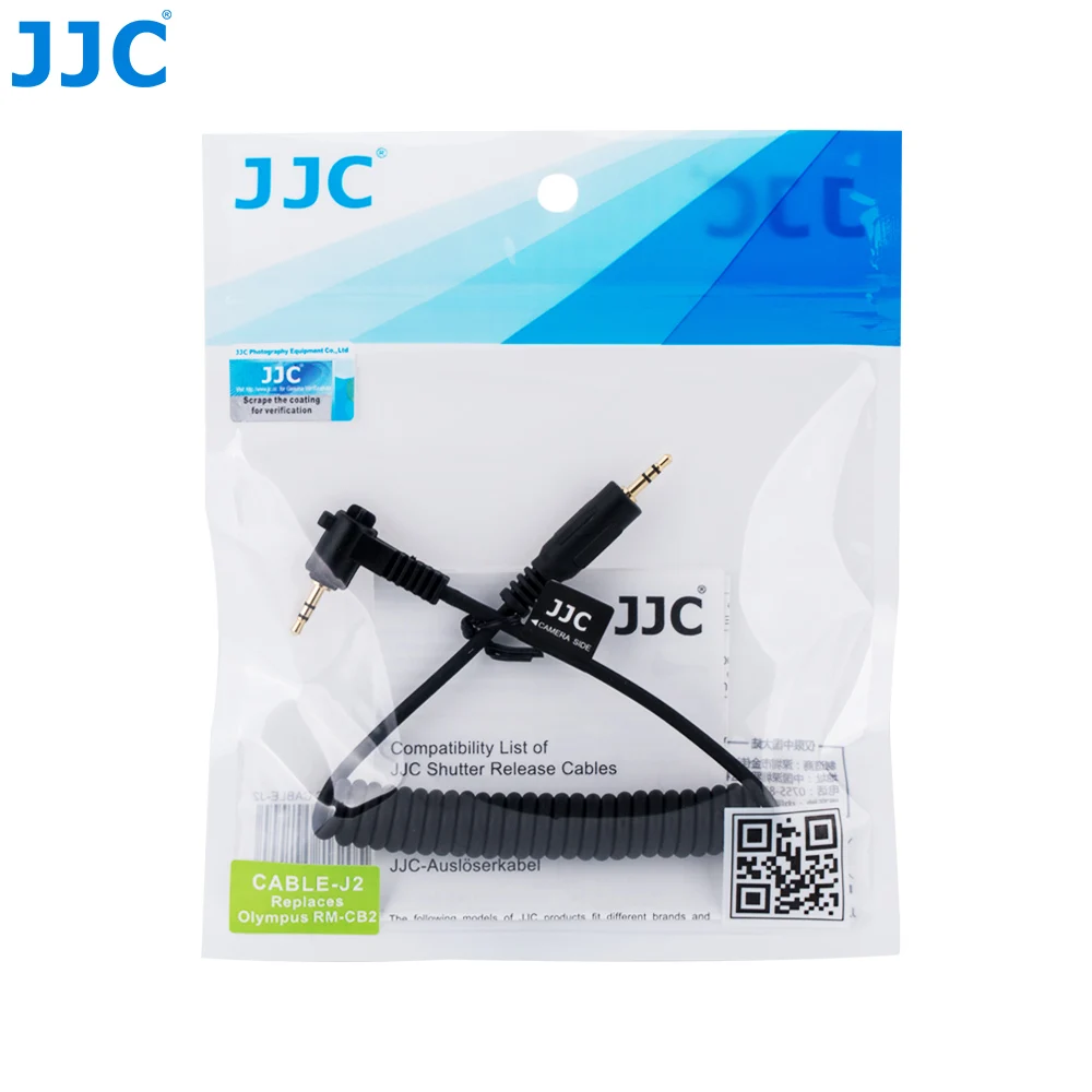JJC CABLE-J2 Shutter Release Cable for Olympus OM-D E-M1 Mark II