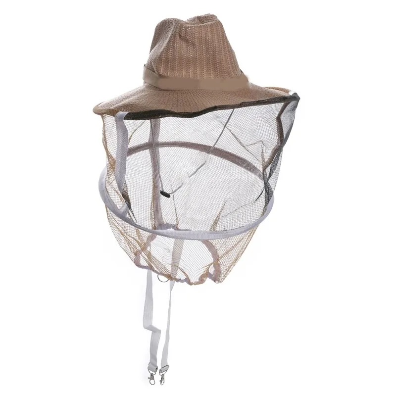 Beekeeping Hat Beekeeper Cowboy Hat Anti Mosquito Bee Insect Veil Net ...